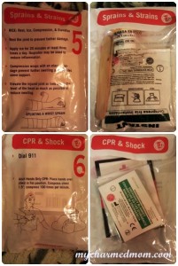 Review :Easy Access™ First Aid Kit and Bandages - My Charmed Mom