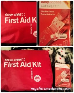 Review :Easy Access™ First Aid Kit and Bandages - My Charmed Mom
